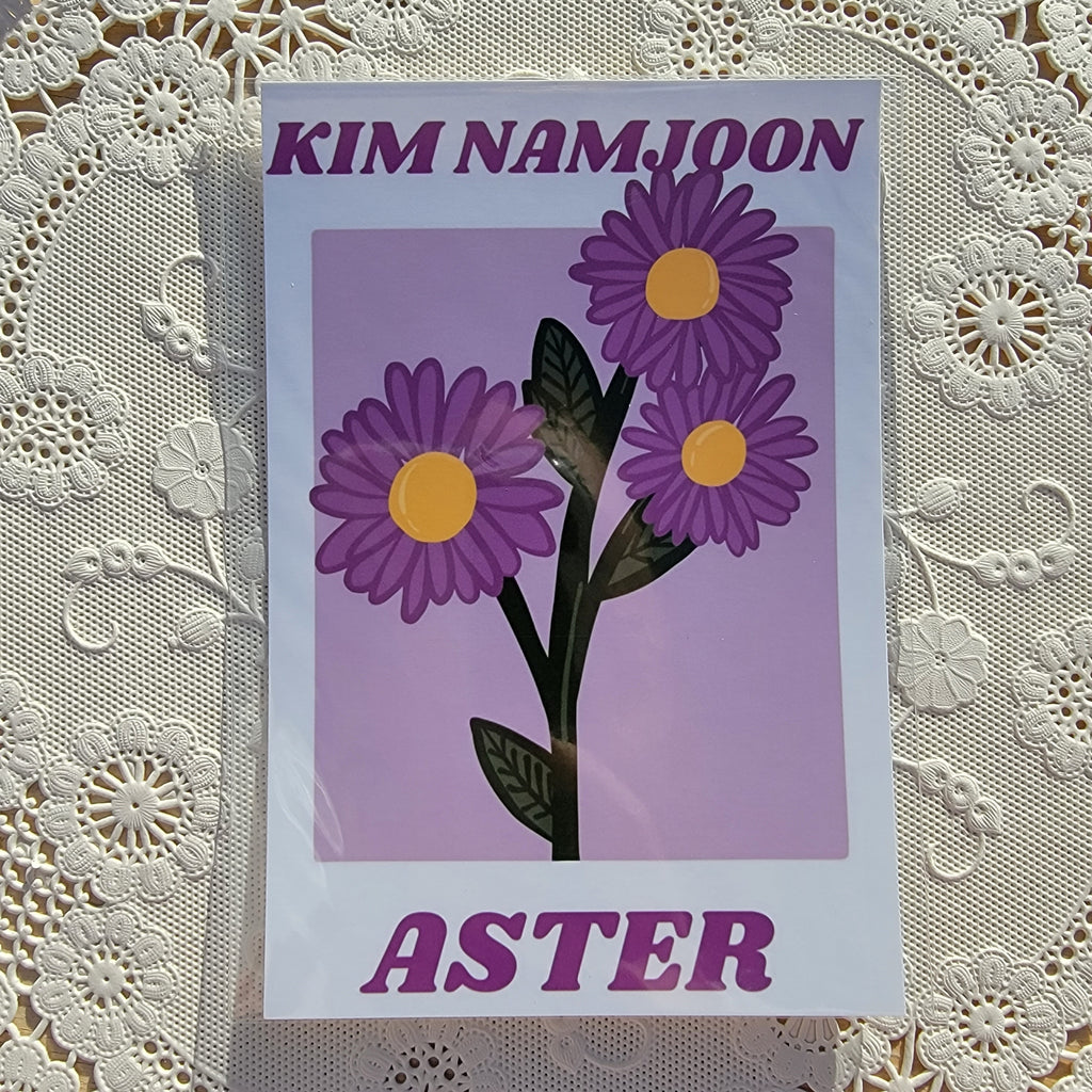 BTS Birth Flower Prints – Sydney-P-Prints